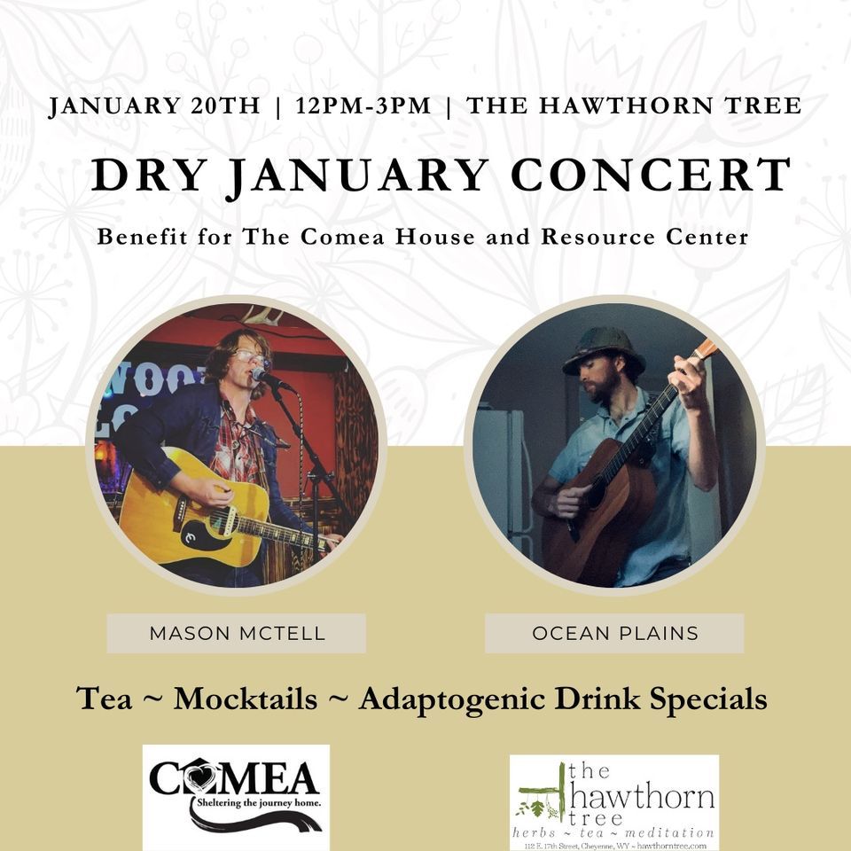 Dry January Concert, The Hawthorn Tree, Cheyenne, 20 January 2024 ...