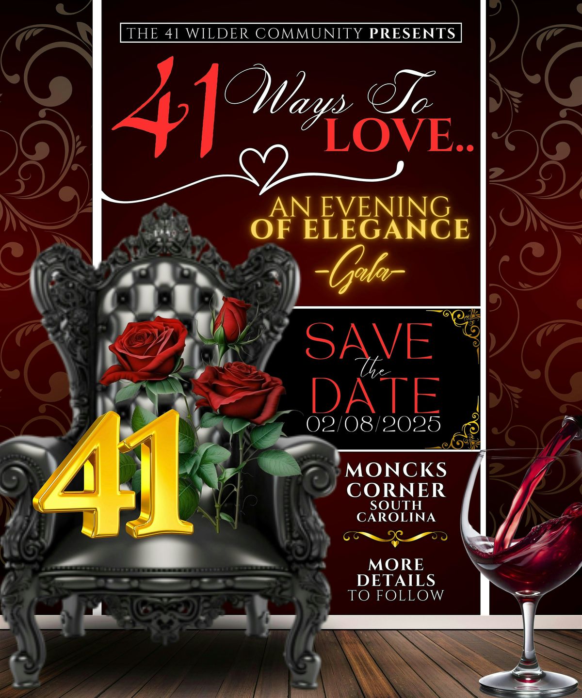 Forty-One Ways To Love Valentines Day Gala, Masonic Temple, Moncks ...