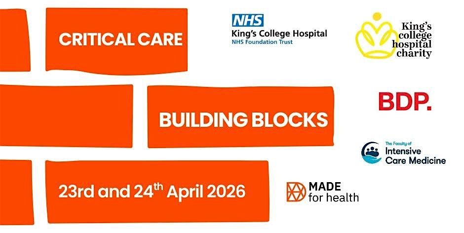 Building Blocks for Critical Care: Designing ICU Spaces – Two-Day ...