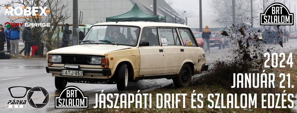 Jászapáti Drift és Szlalom edzés Január 21., Jászmetáll Kft ...