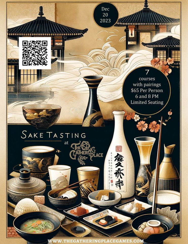 Sake Tasting Dinner @ The Gathering Place, The Gathering Place, Chapel ...