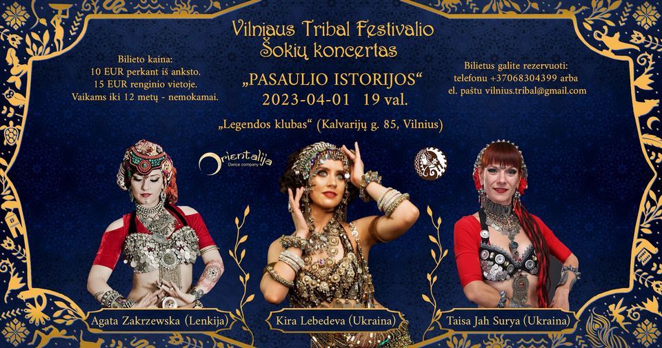 Šokių koncertas "Pasaulio istorijos" / Dance show “Stories of the World ...