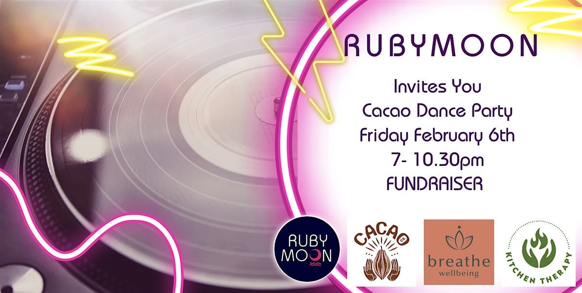 Cacao Dance Party & Fundraiser, Fitzherbert Community Hub, Brighton and ...