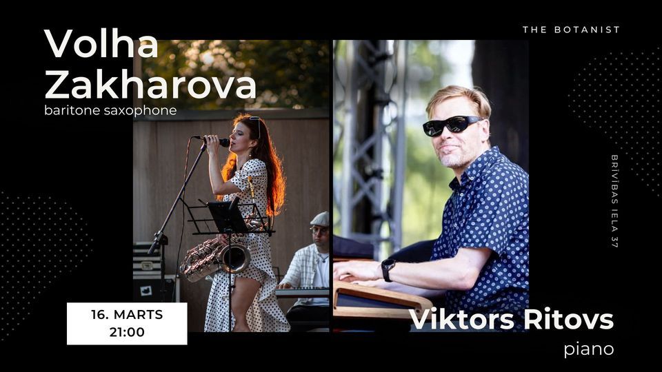 Volha Zakharova and Viktors Ritovs | The Botanist, The Botanist Riga ...