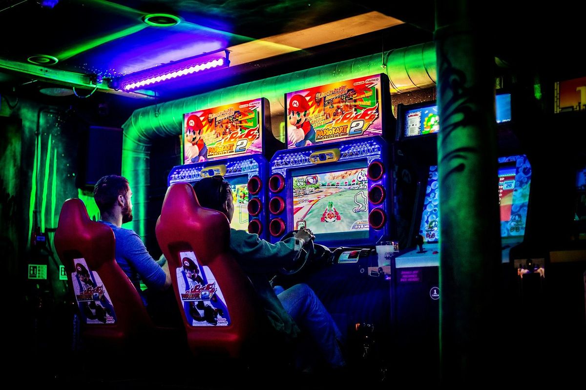 THE ARCADE PARTY - London’s Biggest Arcade Party, NQ64 Arcade Bar ...