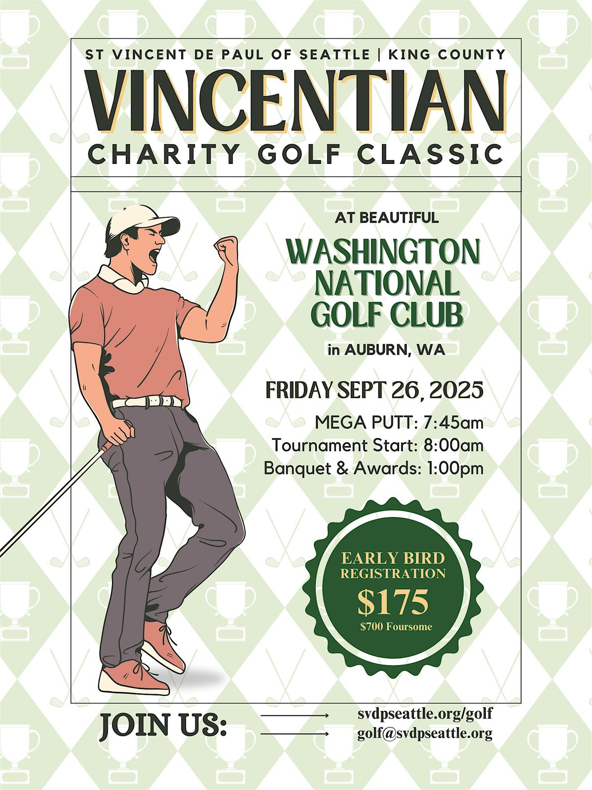 2nd Annual Vincentian Charity Golf Classic, Washington National Golf ...