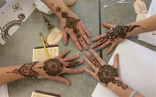 Art Classes@The Brewery: Henna for Beginners With Karyn Alzayer, Idle ...