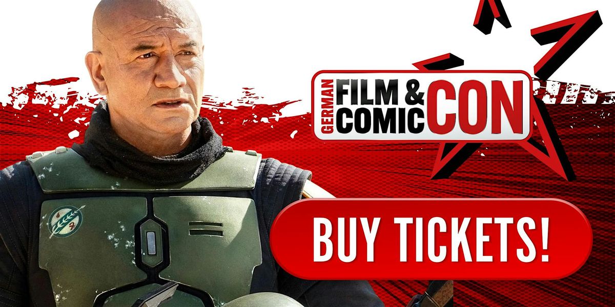 Temuera Morrison @ German Film Comic Con Dortmund 2025, Messe Dortmund ...