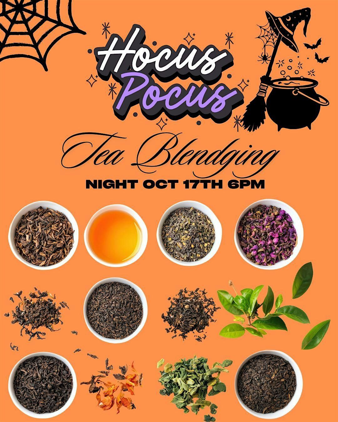 Hocus Pocus Tea Blending Night, 1341 N Alexis Dr, Gilbert, 17 October ...