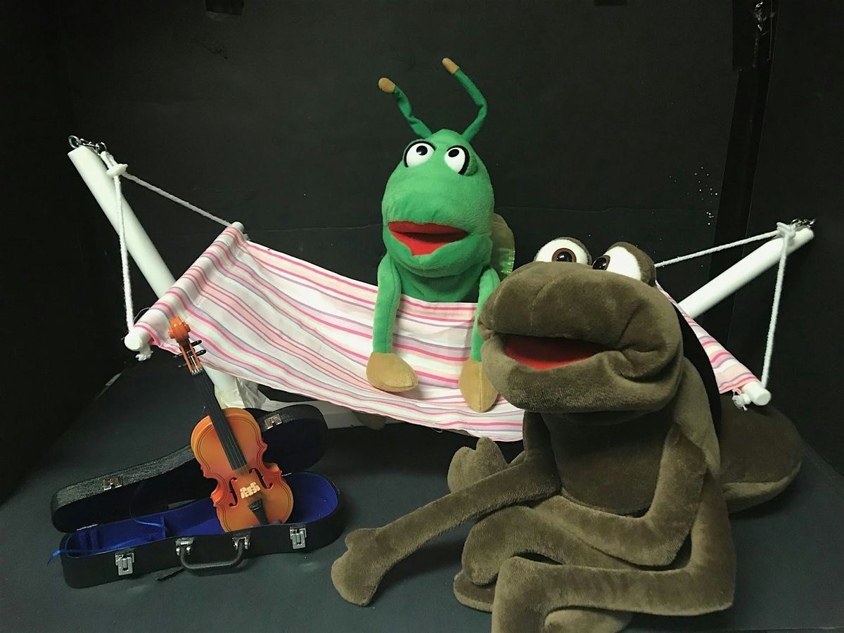 Ant and Grasshopper Puppet Show and Create Your Own Paper Bag Puppet ...