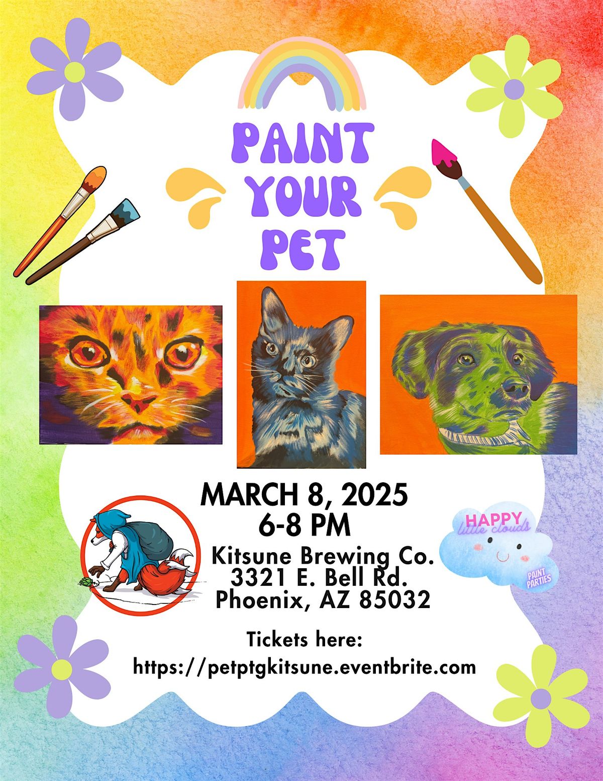 Paint your Pet at Kitsune Brewing Co.!, Kitsune Brewing Company ...
