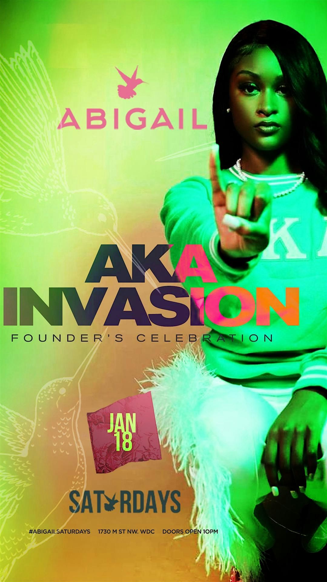 Pretty Girls Takeover: AKA Founders Day Edition, Lima Twist, Washington ...