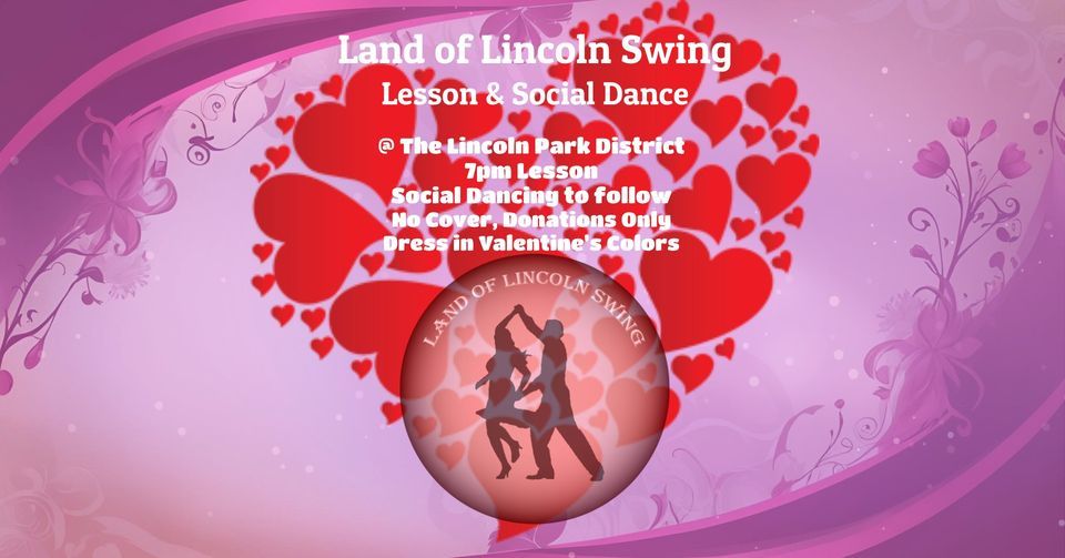 Valentines Dance - West Coast Lesson with Social Dancing to follow - Tuesday, February 13, 2024 ...