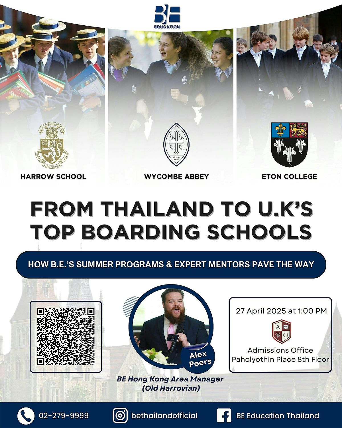 From Thailand to U.K’s Top Boarding Schools, Bangkok, 27 April 2025 ...