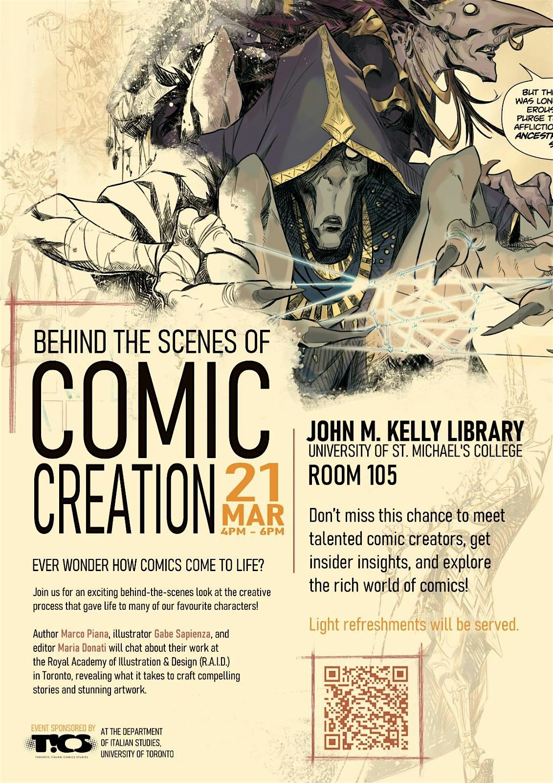 Behind the Scenes of Comics Creation, John M. Kelly Library (University ...