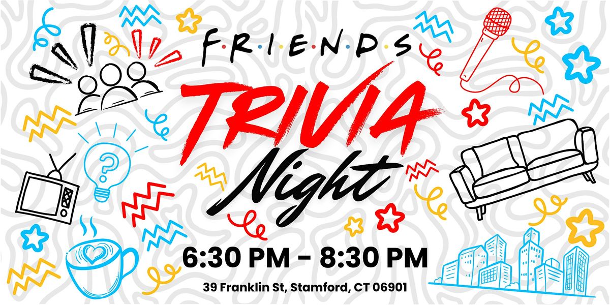Friends TV Show Trivia Night – Test Your Knowledge on the 90s TV Sitcom ...
