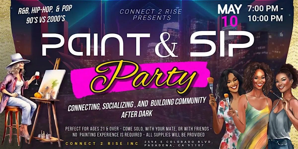 Brushes & Beats Paint & Sip : Old School Hip-Hop VS. New School Fun ...