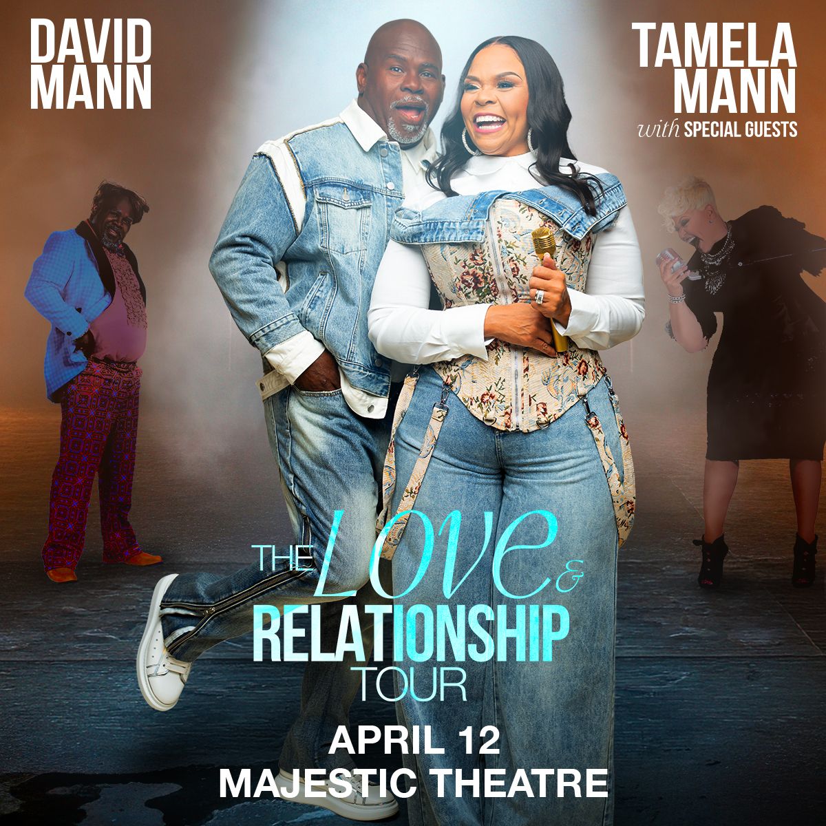David and Tamela Mann, Durham Performing Arts Center, 18 April 2026 ...