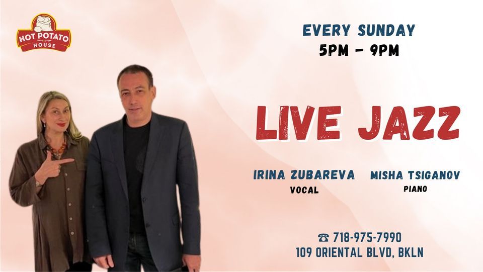 SUNDAY LIVE JAZZ at Hot Potato House, Hot Potato House, Howard Beach, 3 ...