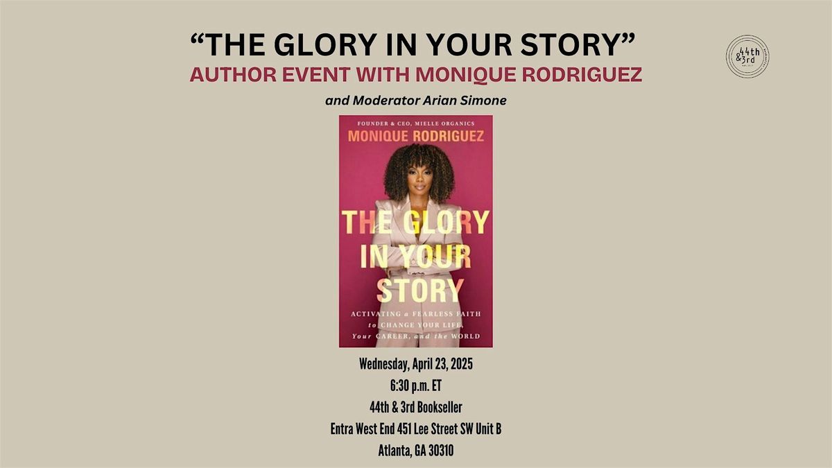 Monique Rodriguez CEO Mielle Organics and author of The Glory in Your ...