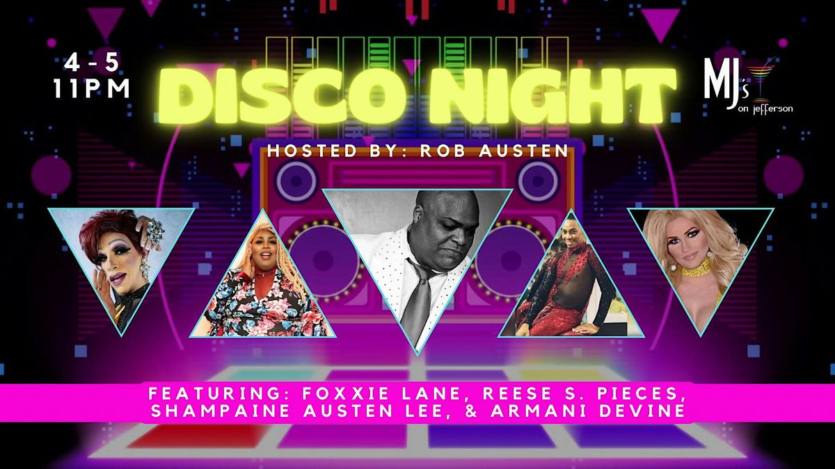 Disco Night with Rob Austen, 20 N Jefferson St, Dayton, 5 April to 6 ...