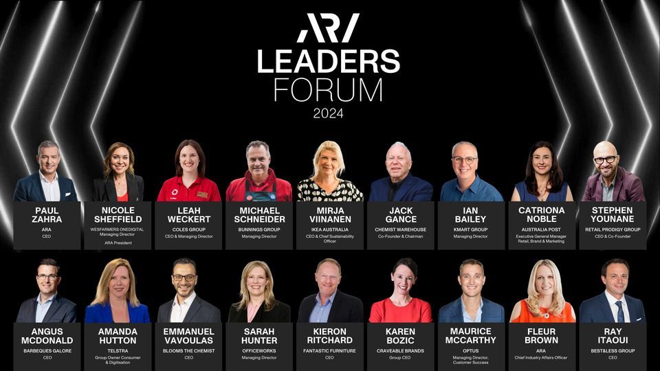 ARA Leaders Forum 2024, International Convention Centre Sydney - ICC ...