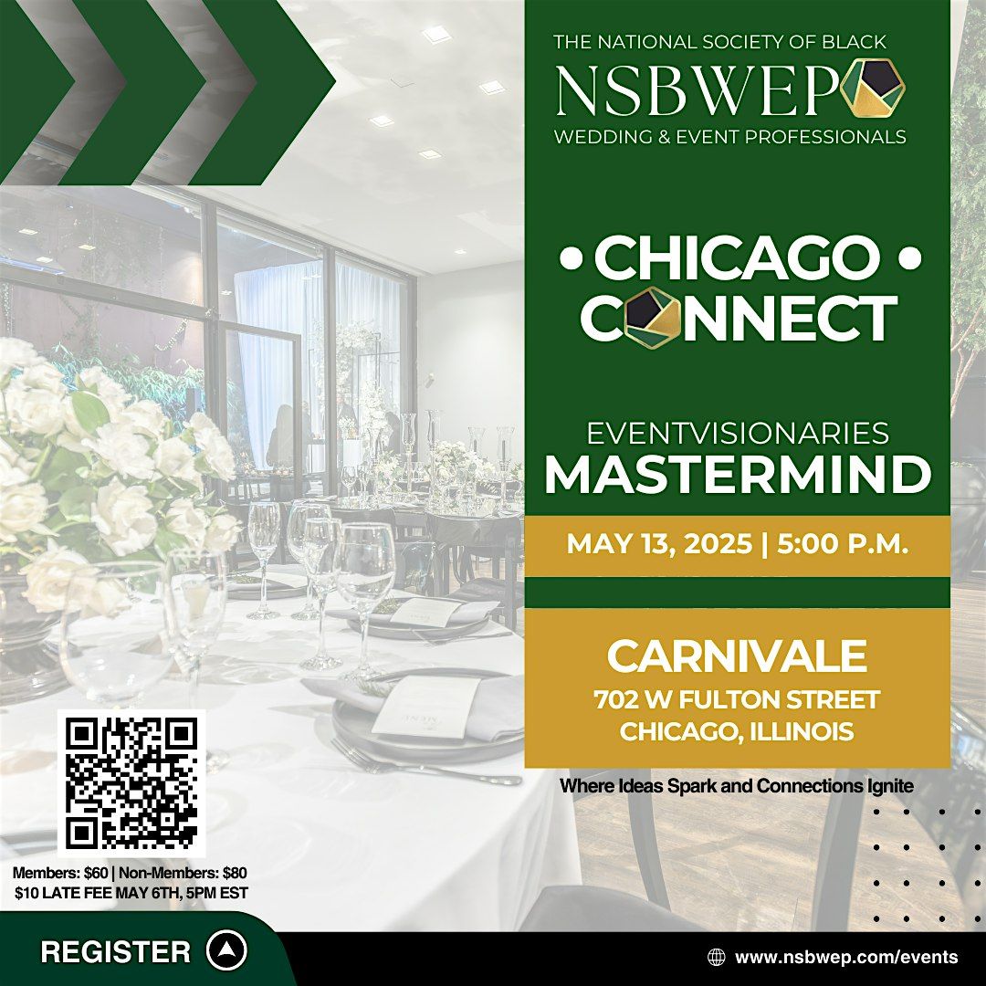 CHICAGO | EventVisionairies Mastermind, Carnivale Chicago, 13 May 2025 ...