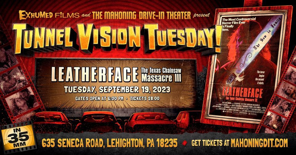 Tunnel Vision Tuesday: LEATHERFACE: THE TEXAS CHAINSAW MASSACRE III 90 ...