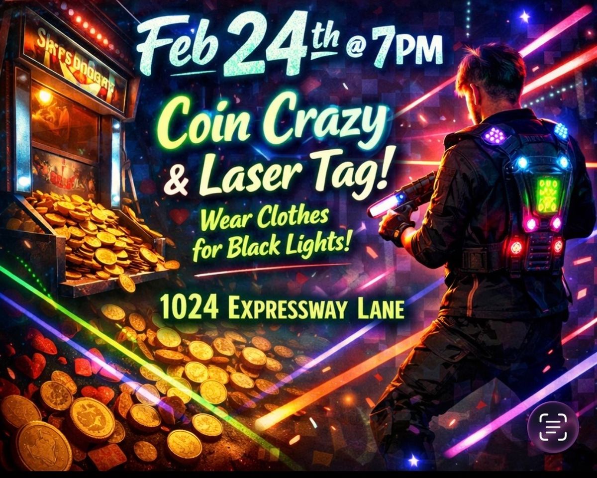 Canyon View Stake YSA Activity - Laser Tag @ Coin Crazy, Coin Crazy ...