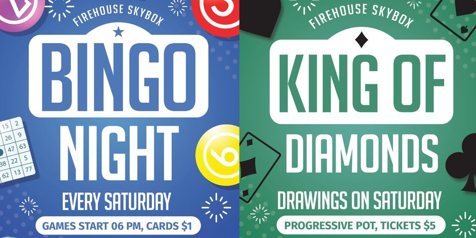 Bingo and King of Diamonds, Firehouse Sky Box, Rapid City, 23 December ...