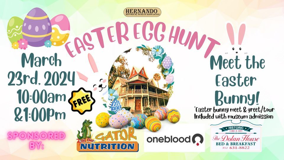 Easter Egg Hunt at the May-Stringer, 601 Museum Ct, Brooksville, FL, 23 ...