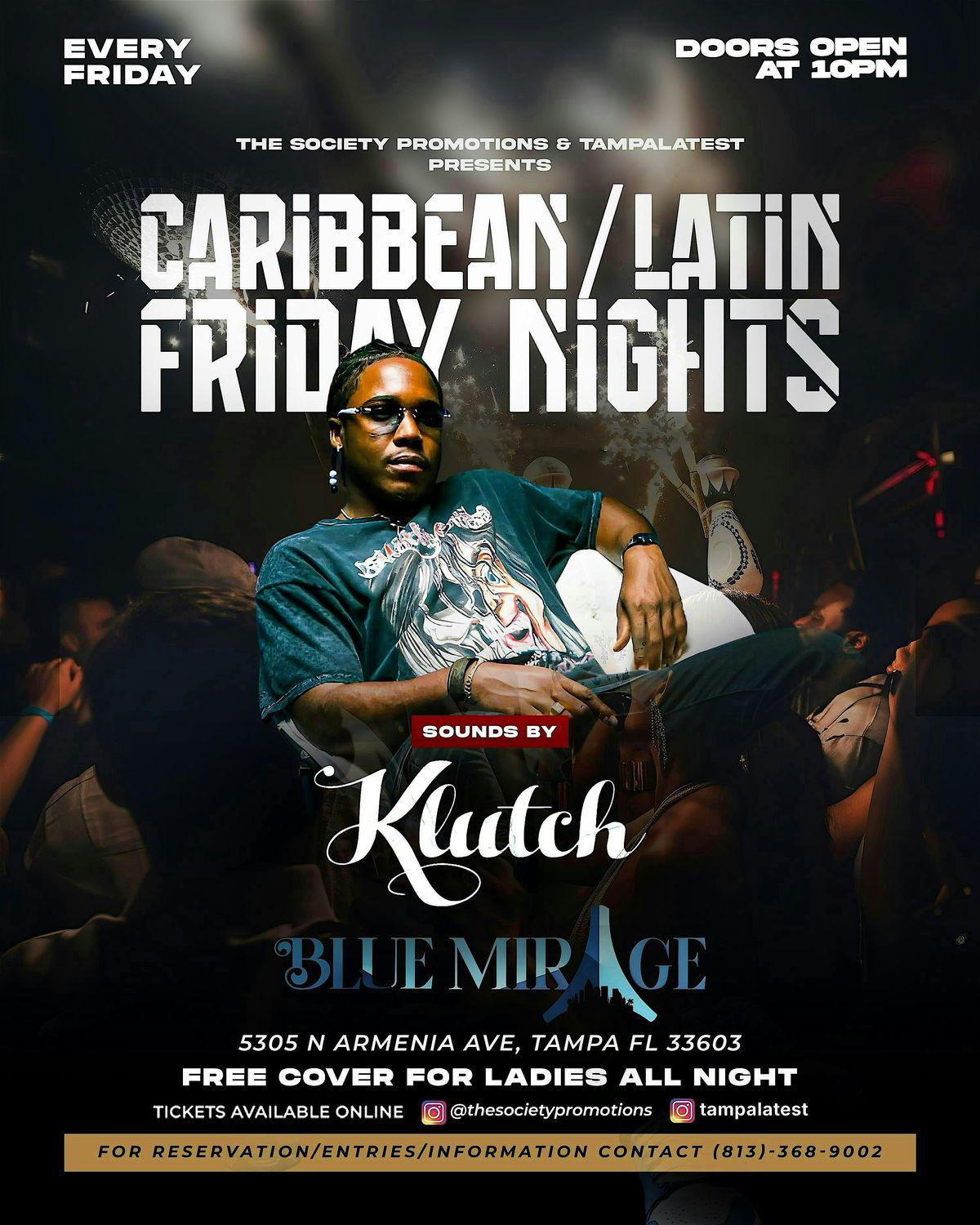 Caribbean/Latin Friday Nights - Blue Mirage, Blue Mirage Nightclub ...