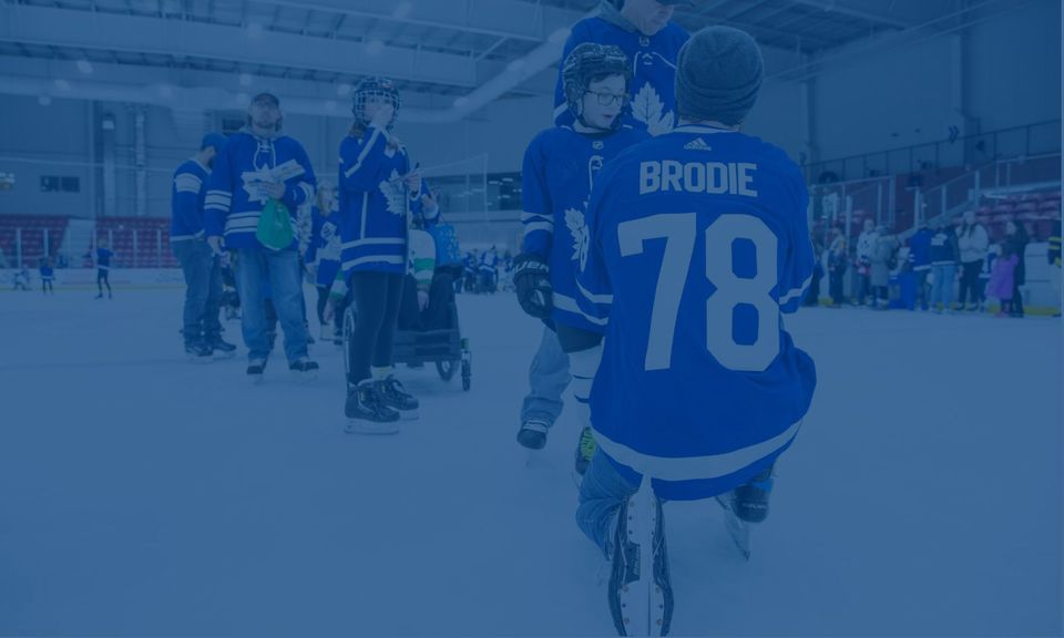 Toronto Maple Leafs Skate for Easter Seals Kids, Ford Performance ...