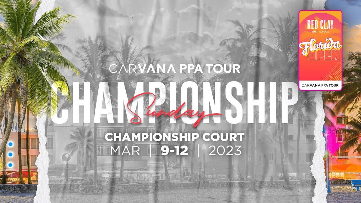 Carvana PPA Tour - Championships at Pictona at Holly Hill, Pictona at ...