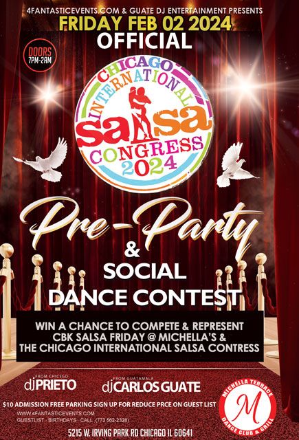 Official CISC Pre-Party & Dance Contest @ Michella’s Nightclub ...