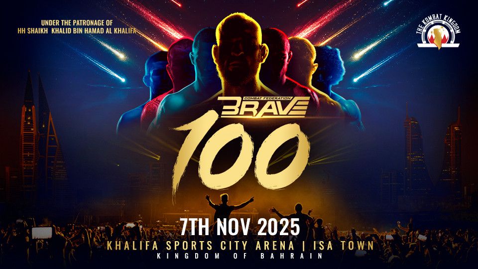 BRAVE CF 100 – History Begins in Bahrain, Khalifa Sport City, Isa Town ...