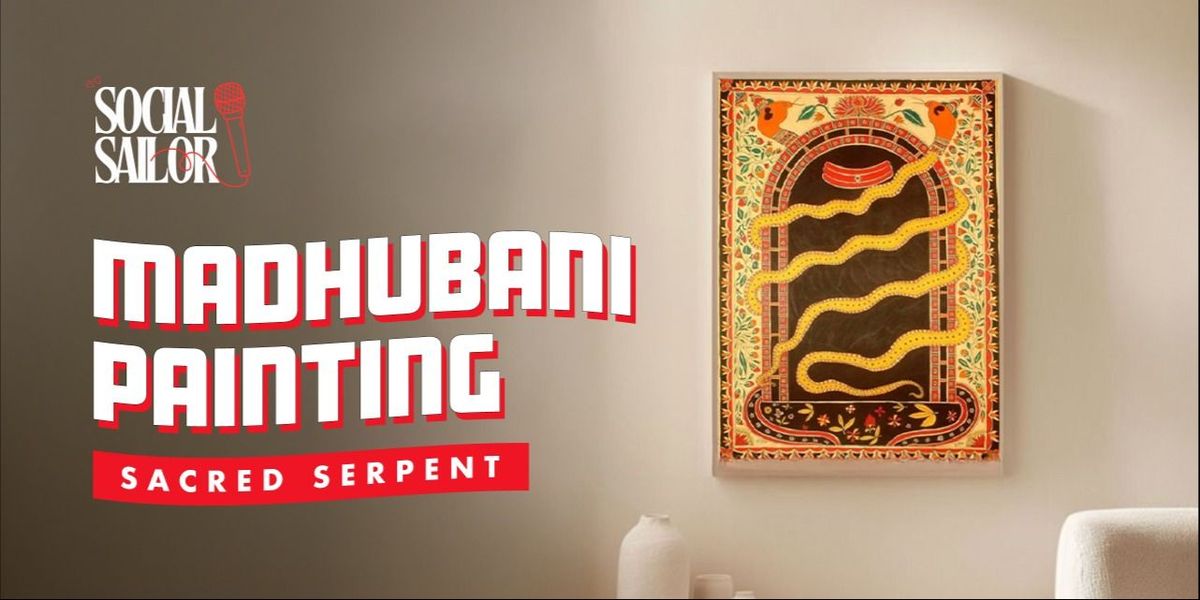 Sacred Serpent Madhubani - Bangalore, Zed The Baker, Museum Road: Bengaluru, Bangalore, 23 ...