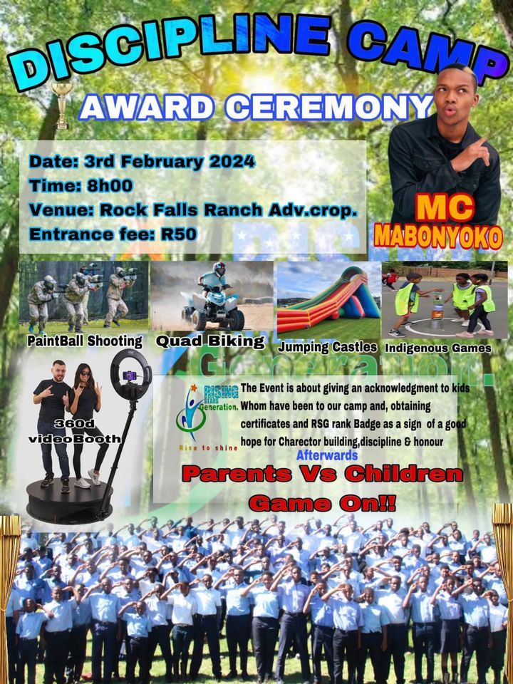 DISCIPLINE CAMP AWARD CEREMONY & FUN DAY, Rock Falls Ranch Camping ...