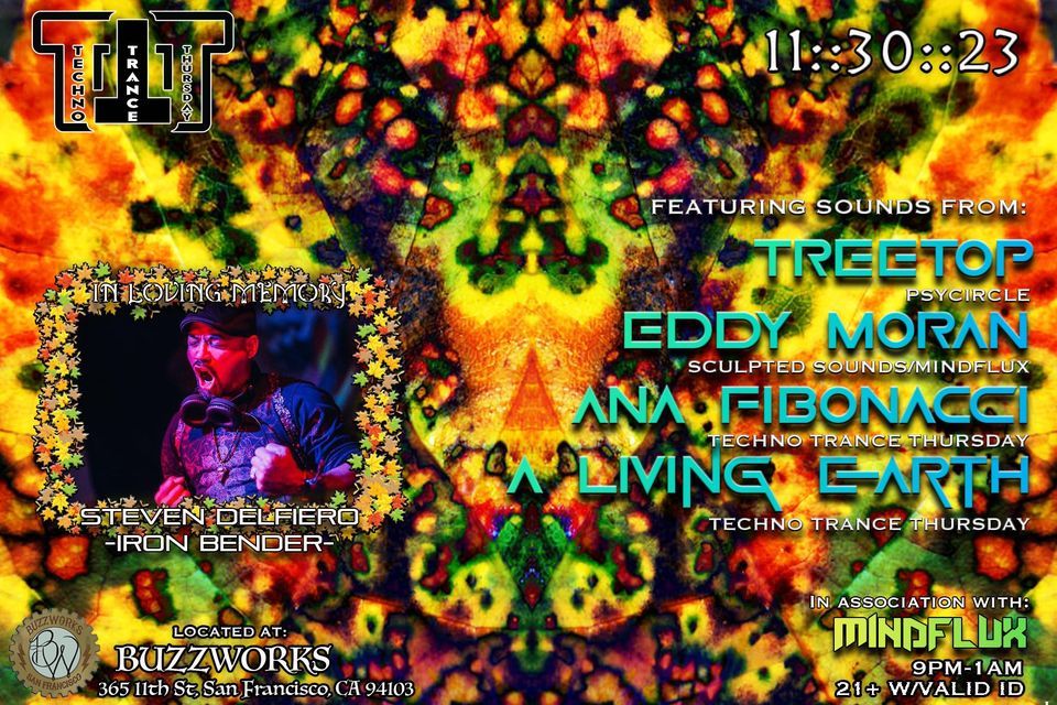 Techno Trance Thursday-November , BuzzWorks, Sausalito, 30 November to ...