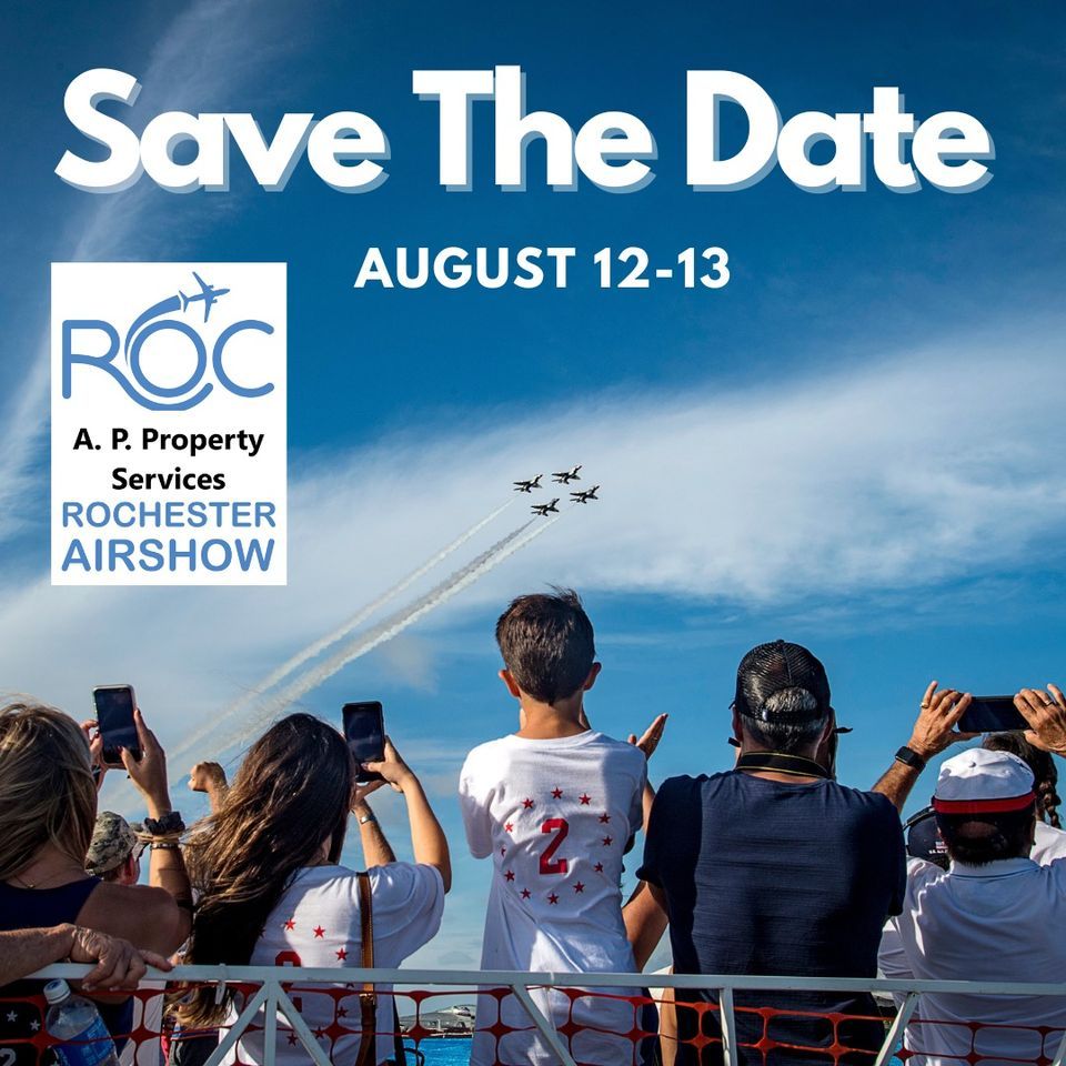ROC Airshow, Frederick Douglass Greater Rochester International Airport ...