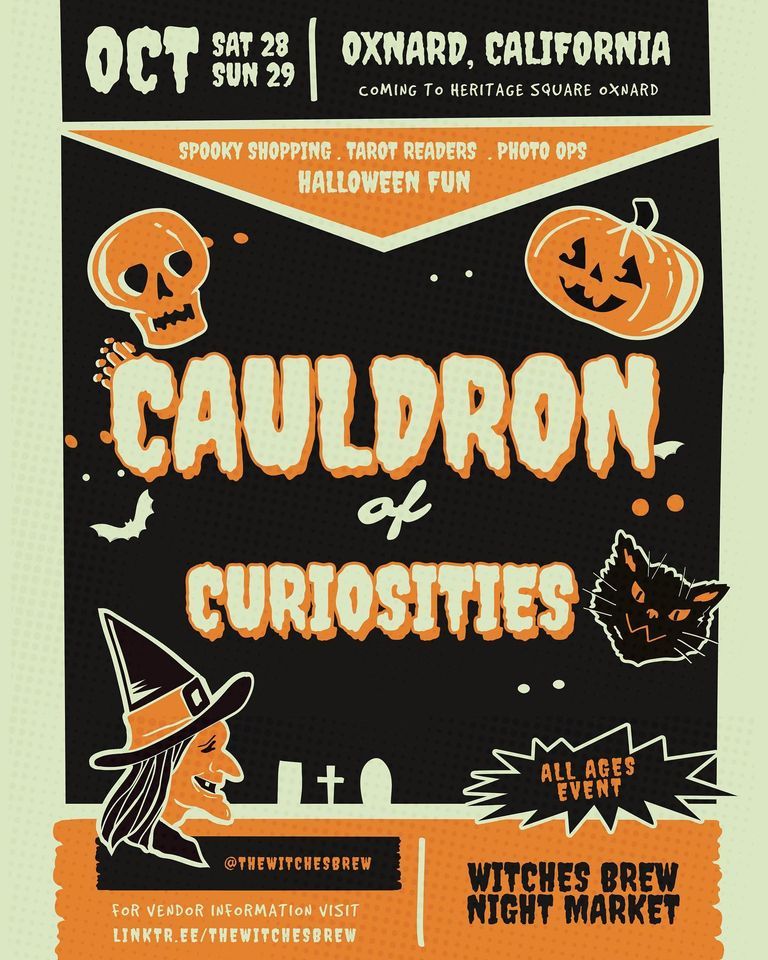 Steamtorium at Witches Brew Night Market, Heritage Square Oxnard, 28 ...