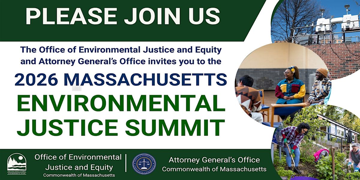 Environmental Justice Summit, Mechanics Hall, Worcester, 17 June 2026 ...