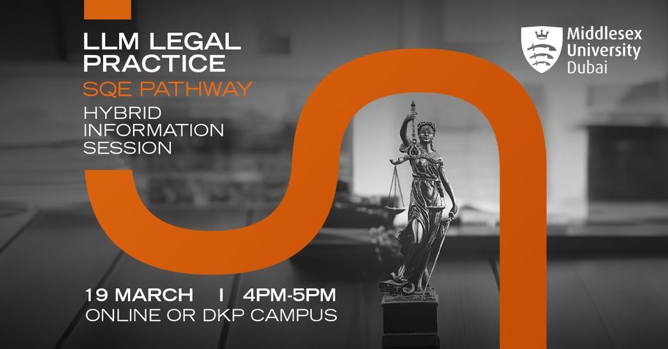 : LLM Legal Practice (SQE Pathway) Information Session – Part-Time ...