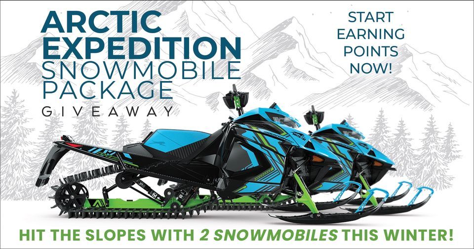 Arctic Expedition: Snowmobile Package Giveaway, 180 Red Wolf Place ...