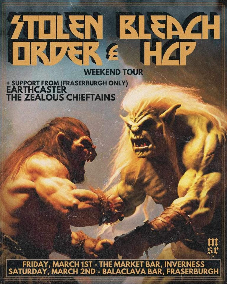 Stolen Order & Bleach HCP Weekend Tour, The Market Bar, Inverness, 1 ...