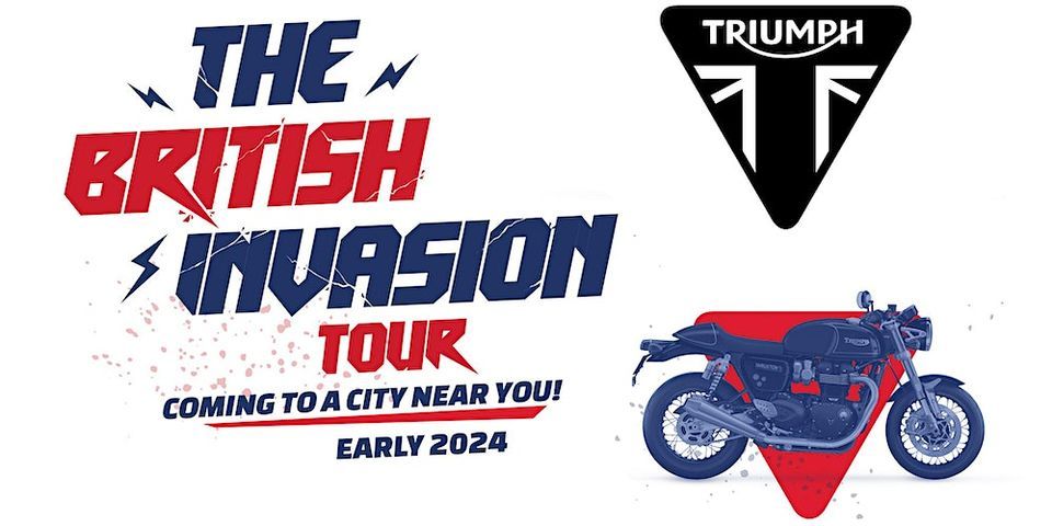 Triumph Motorcycles: British Invasion Tour Dallas, The Echo Lounge ...
