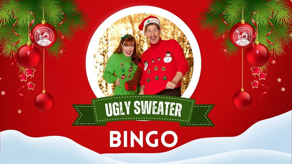 Brewery Bingo - Ugly Holiday Sweater Edition, Crasian Brewing Company ...