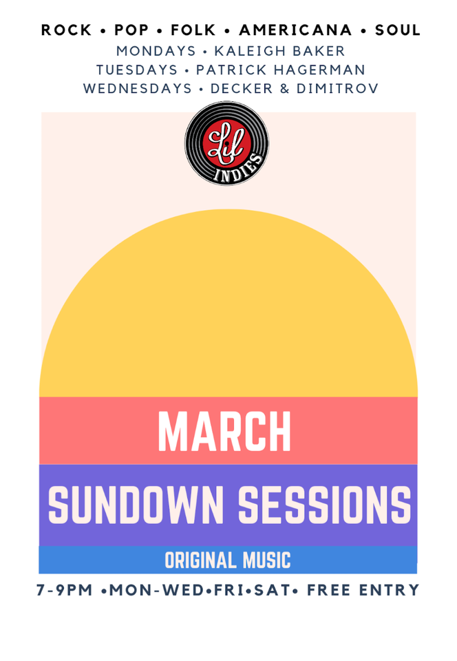 Dale Bandy (Sundown Sessions), Lil Indie's, Orlando, 30 March 2024 ...