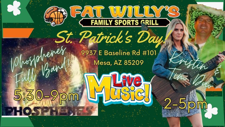 Kristin & Tim - St Patricks Day Bash - Fat Willys, Mesa, Fat Willy's ...