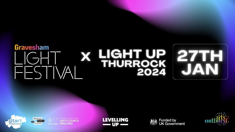 Light Up Thurrock X Gravesham Light Festival REFLECTIONS @ Tilbury Cruise Terminal, London ...